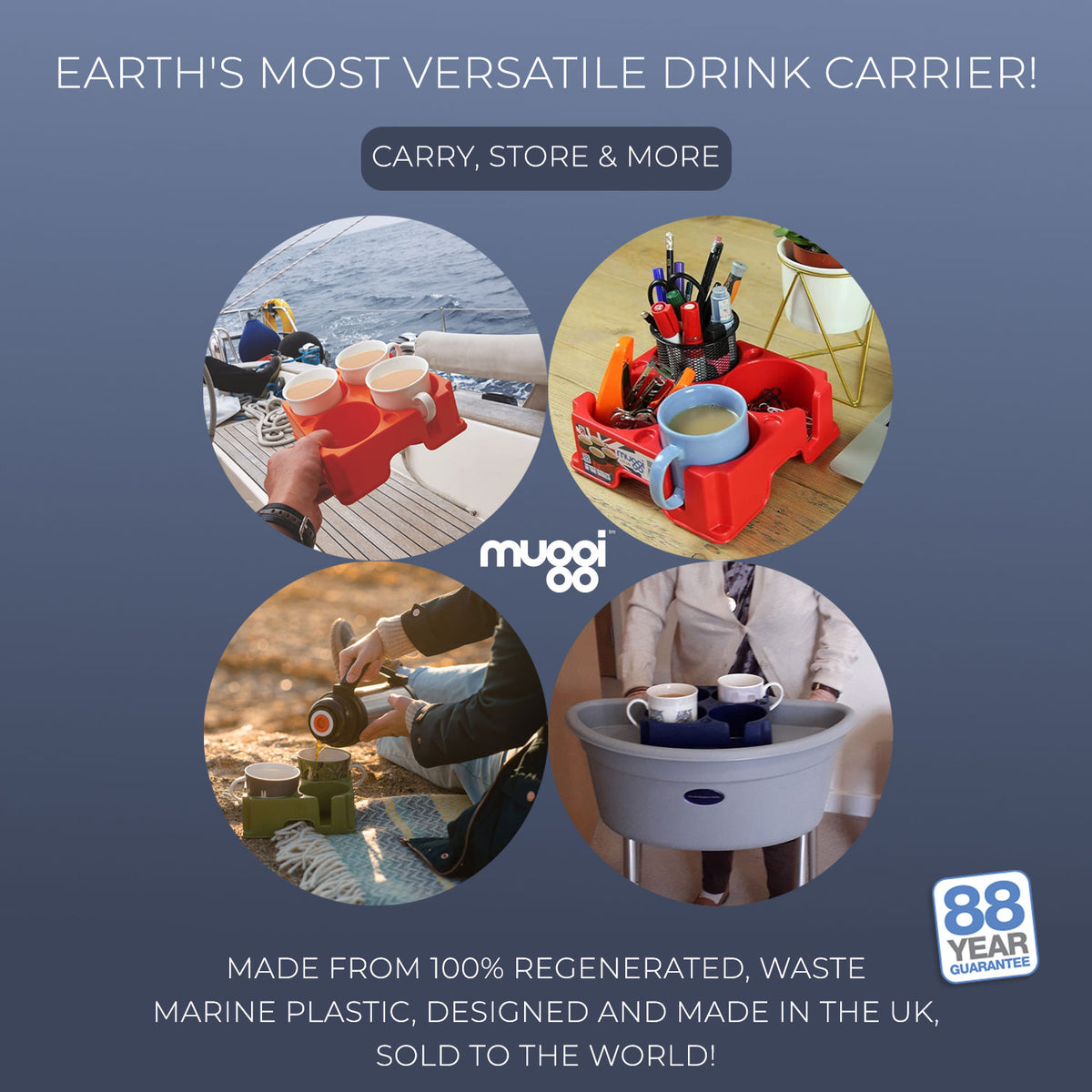 muggi | Earth's Most Useful Drinks Carrier